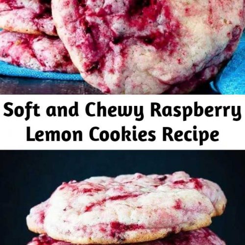 Soft and Chewy Raspberry Lemon Cookies Recipe – Mom Secret Ingrediets
