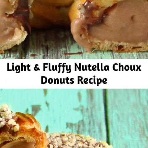 Light & Fluffy Nutella Choux Donuts Recipe – Mom Secret Ingrediets