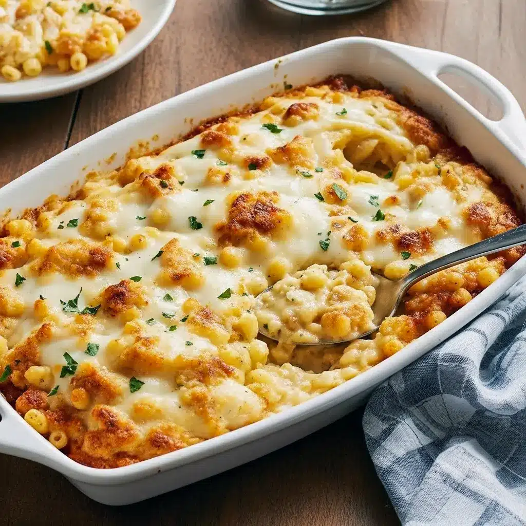 Cheesy Mozzarella Chicken Bake — How To Make Cheesy Chicken Casserole ...