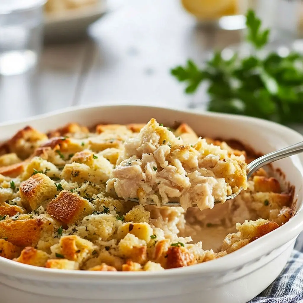 Chicken and Stuffing Mix Casserole – Simple, Hearty & Crowd-Pleasing ...