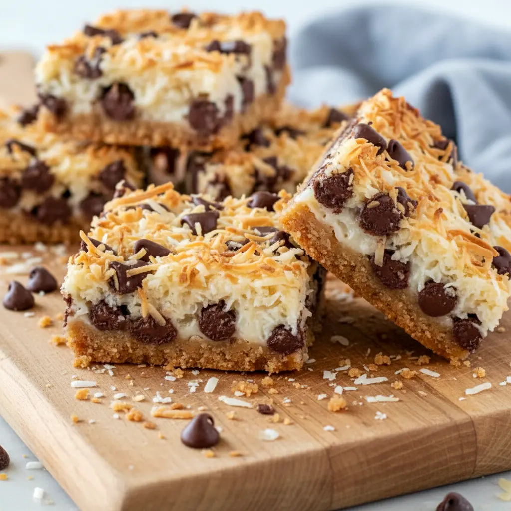Heavenly Coconut Chocolate Bars with Graham Cracker Crust – Sweet ...