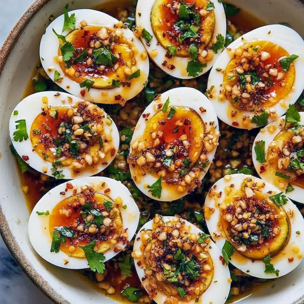 Spicy Chili Garlic Deviled Eggs You’ll Crave – Easy Boiled Eggs Meal ...