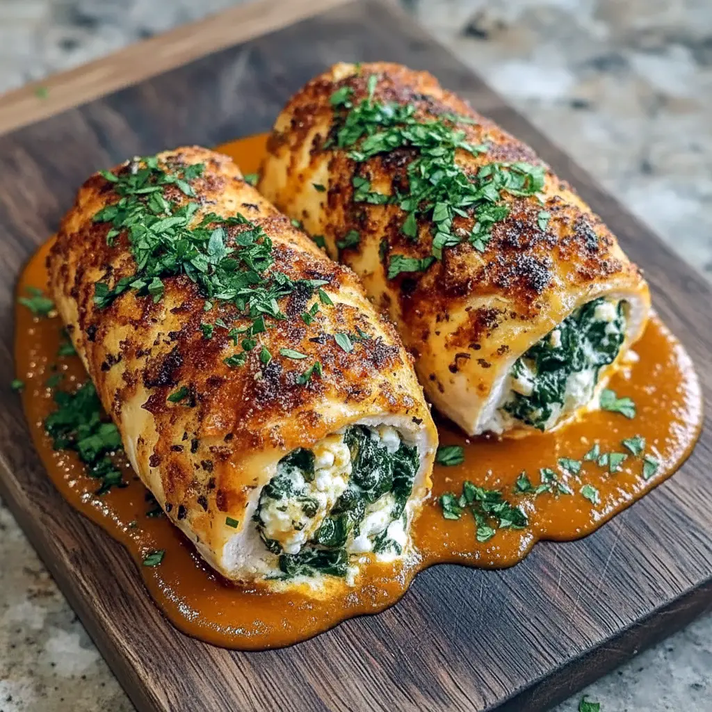 Fancy Main Dishes for Dinner – Baked Herbed Ricotta Chicken Rolls - Mom ...