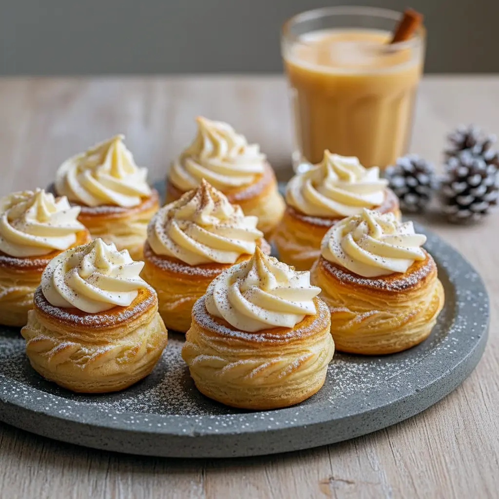 Ultimate Eggnog Cream Puffs – A Festive Puff Pastry Holiday Dessert ...