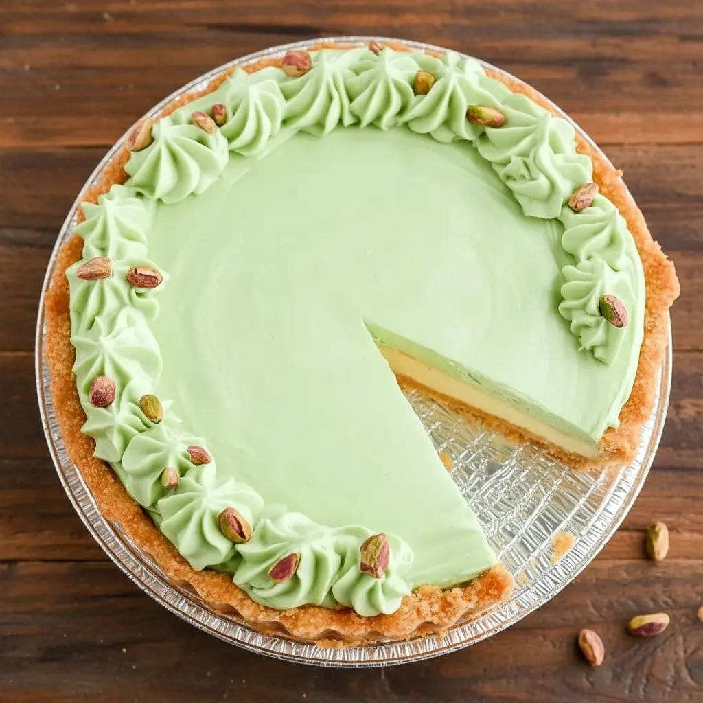Decadent Pistachio Pie Recipe — Creamy No Bake Perfection - Mom Secret ...