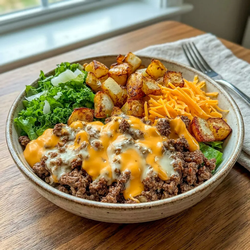 Loaded Smash Burger Bowl – The Ultimate Dinner With Ground Beef - Mom ...