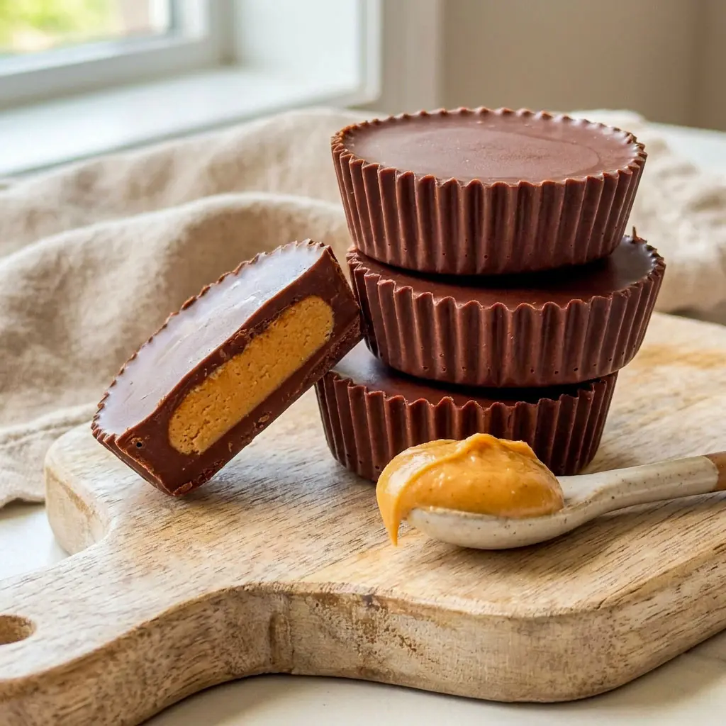 Protein Reese's Cups – Easy No-Bake Healthy Protein Peanut Butter Cups ...